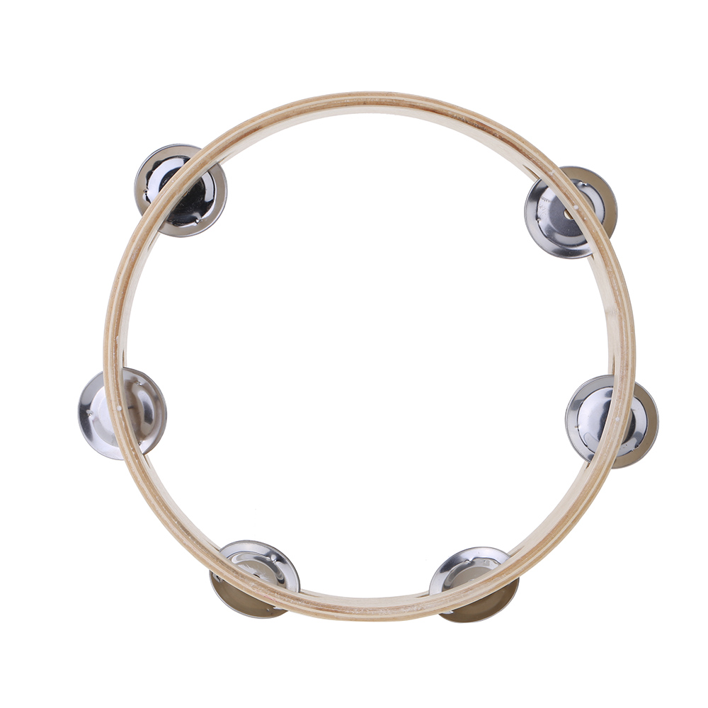 8 "Hand Held Tamboerijn Bell Hout Headless Tamboer... – Grandado