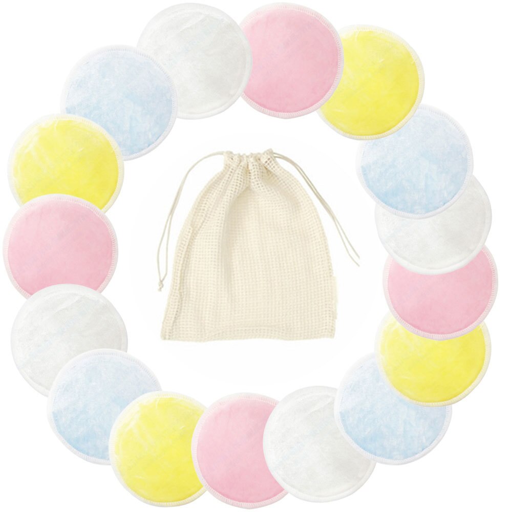 Reusable Makeup Remover Pads Bamboo Fiber Organic ... – Grandado