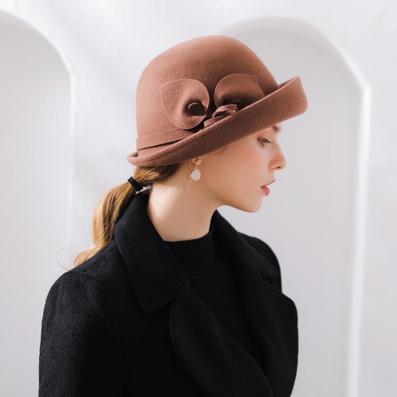 Sombrero Formal de para mujer, inglesa, Elengant, ... – Grandado