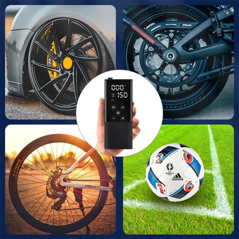 G99F Wireless Air Pump Car Digital Display Tire In... – Grandado