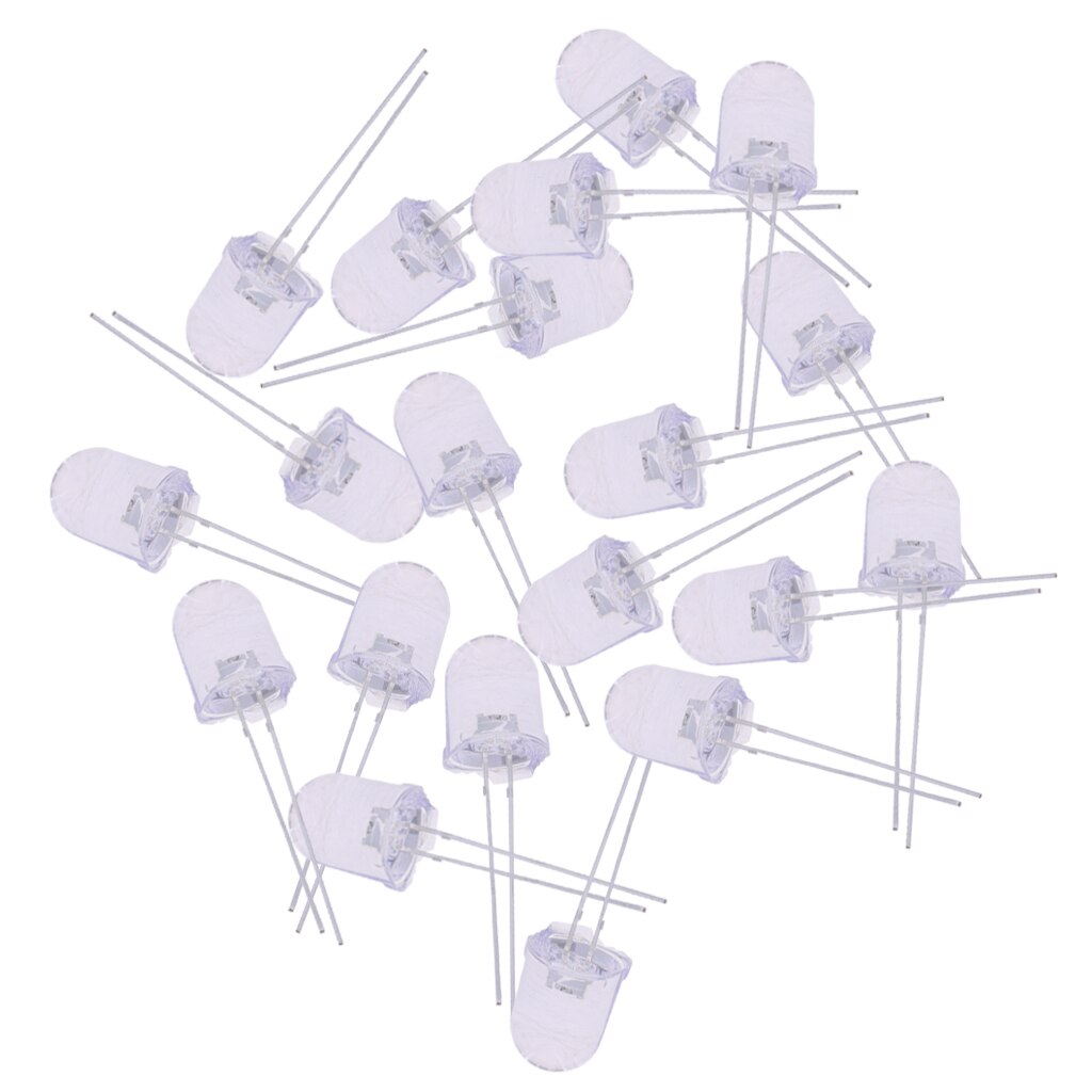 100pcs (5colors X 20pcs) 10mm Light Emitting Diode... – Vicedeal
