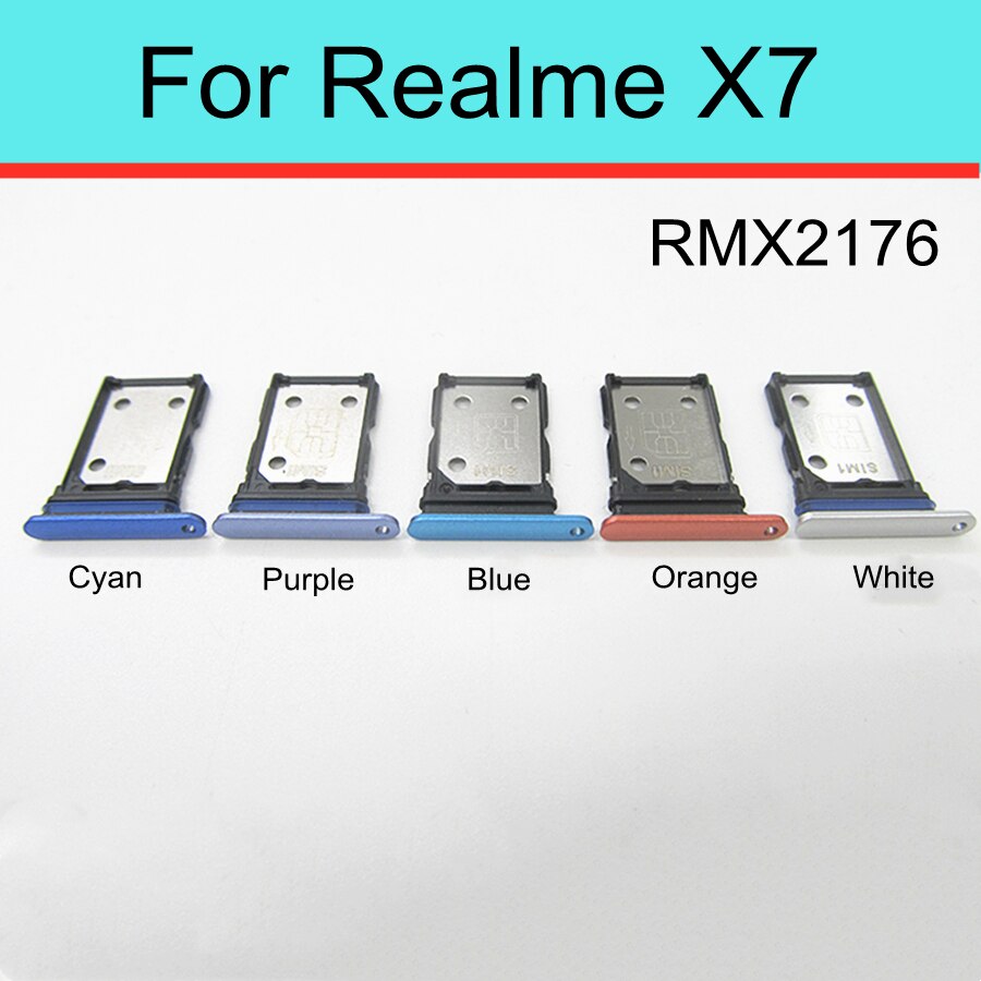 1pcs Sim Card Tray Holder For Realme X7 RMX2176 Si... – Vicedeal