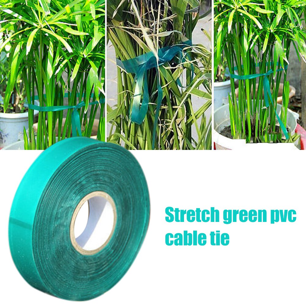 Elastic green pvc cable tie tied with branch tape ... – Grandado
