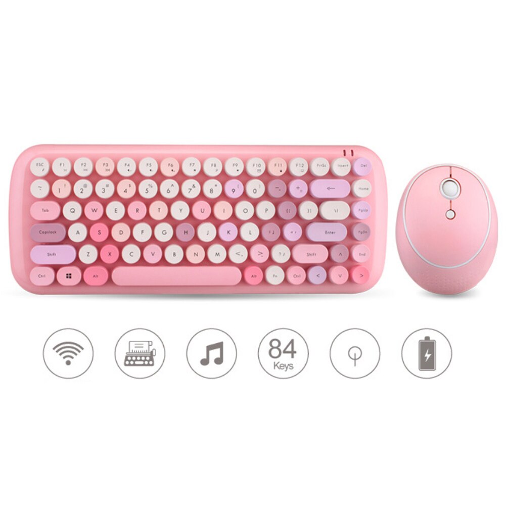 Cute Mini Portable Wear Resistant 2 4g Wireless Ke Grandado