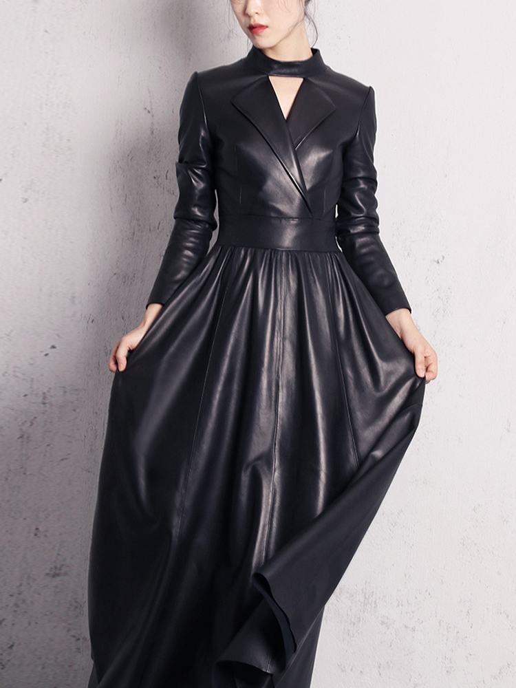 Lautaro Spring Black Maxi Prom Dresses for Women 2... – Grandado