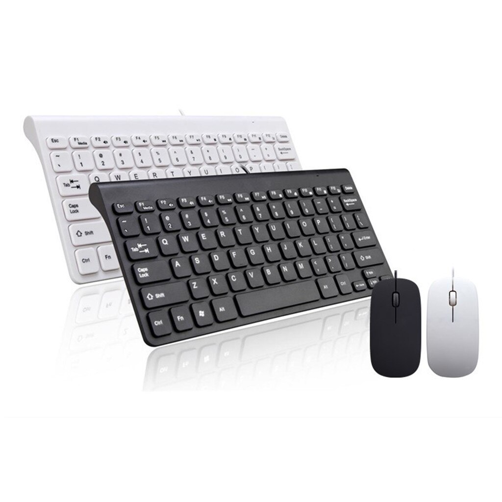 Wired 78 Key Keyboard Mouse Combo with 1.3meter Ca... – Grandado
