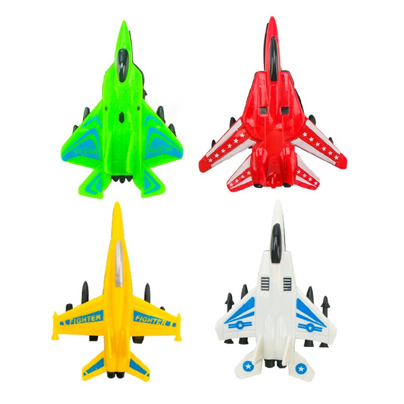 4 Stks/set Pull Back Plane Speelgoed Simulatie Vli... – Vicedeal