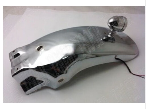 Chrome Metal Rear Fender Mudguard For Kawasaki Vul... – Grandado