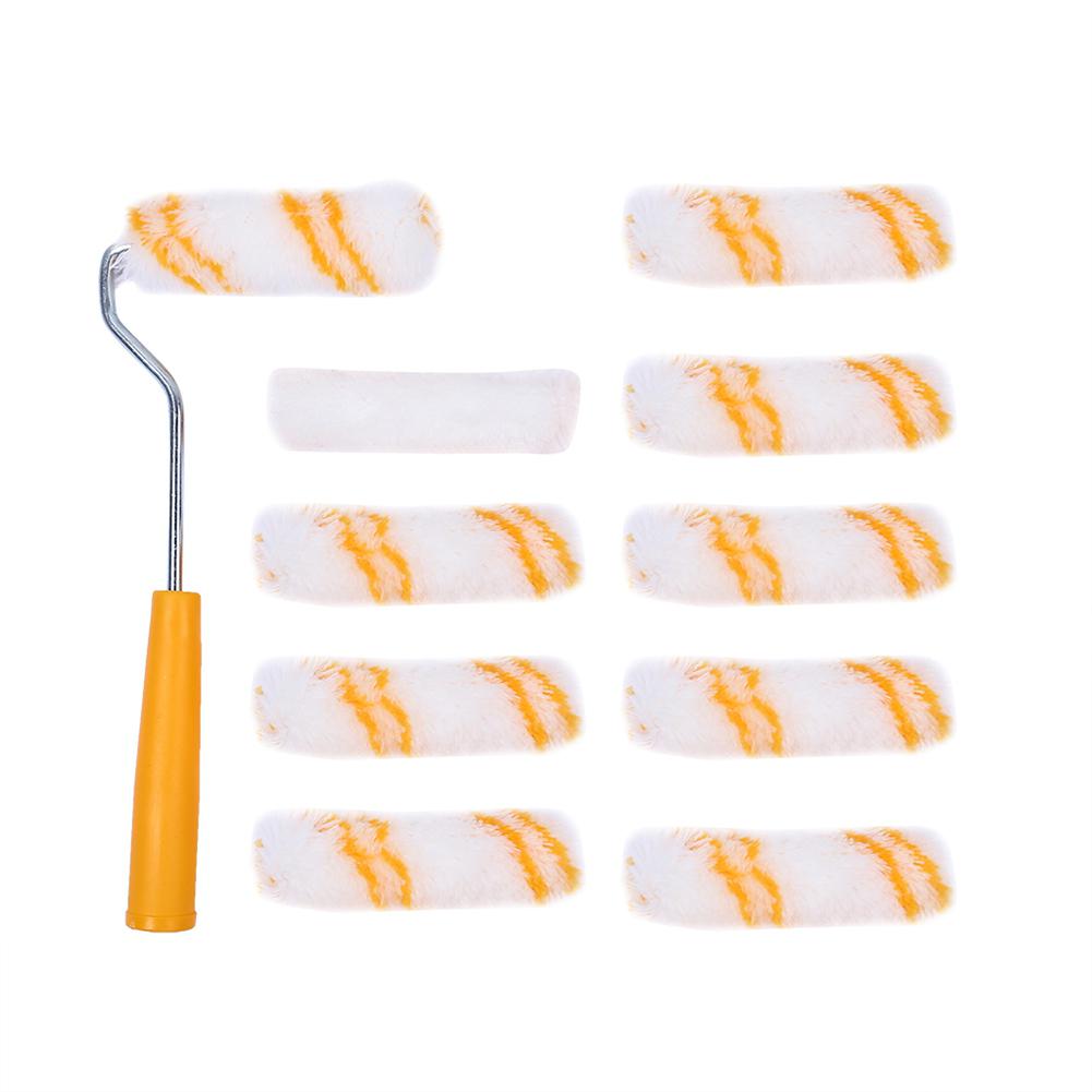 0PCS/set Mini White Durable Foam Paint Roller Slee... – Grandado