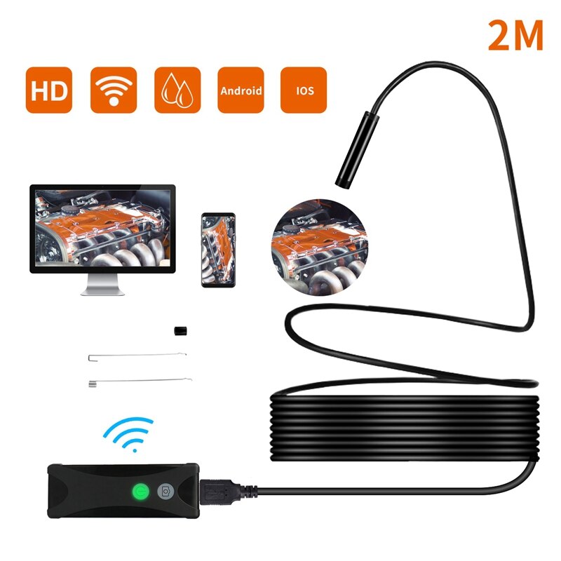 5.5mm Inspection Camera Wireless Borescope Wifi Wa... – Grandado