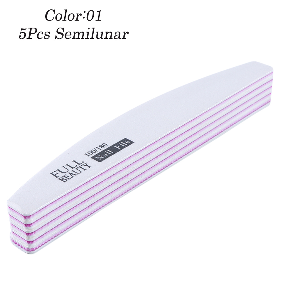 5 stk neglefil 100/180 sandkorn polering buffer bl... – Vicedeal