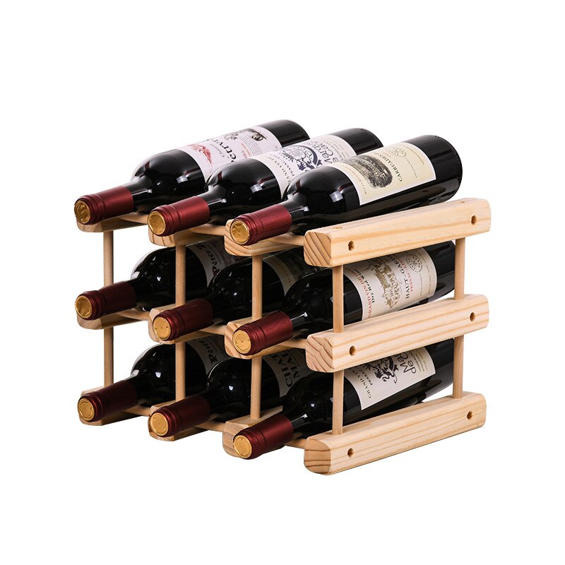 rack dining bar display Wine Rack Wooden Wine Rack... – Vicedeal