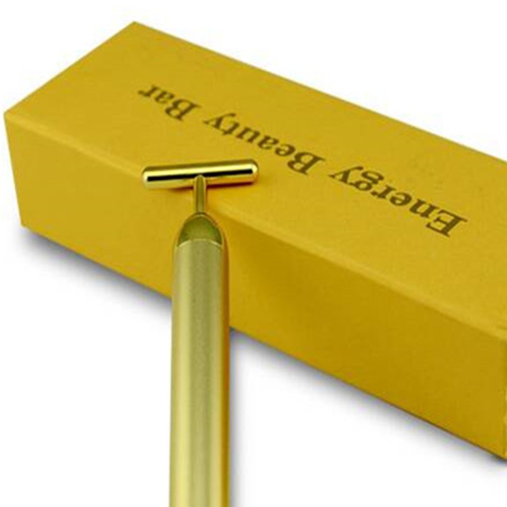 Gold Stick T-Type Electric Gold Beauty Stick Face-... – Grandado