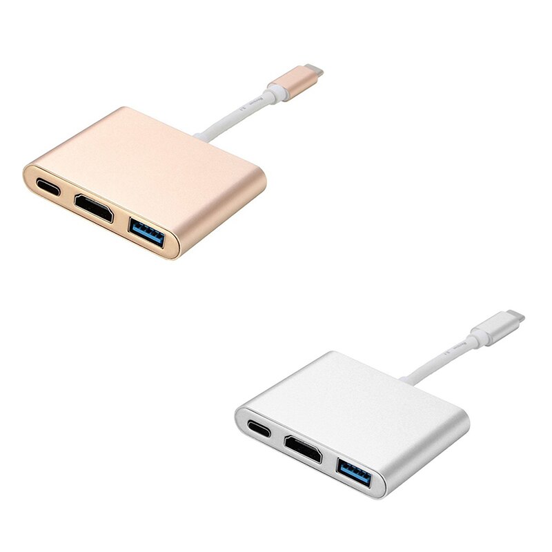 Usb c naar hdmi type c usb 3.1 hub usb-c naar usb ... – Grandado
