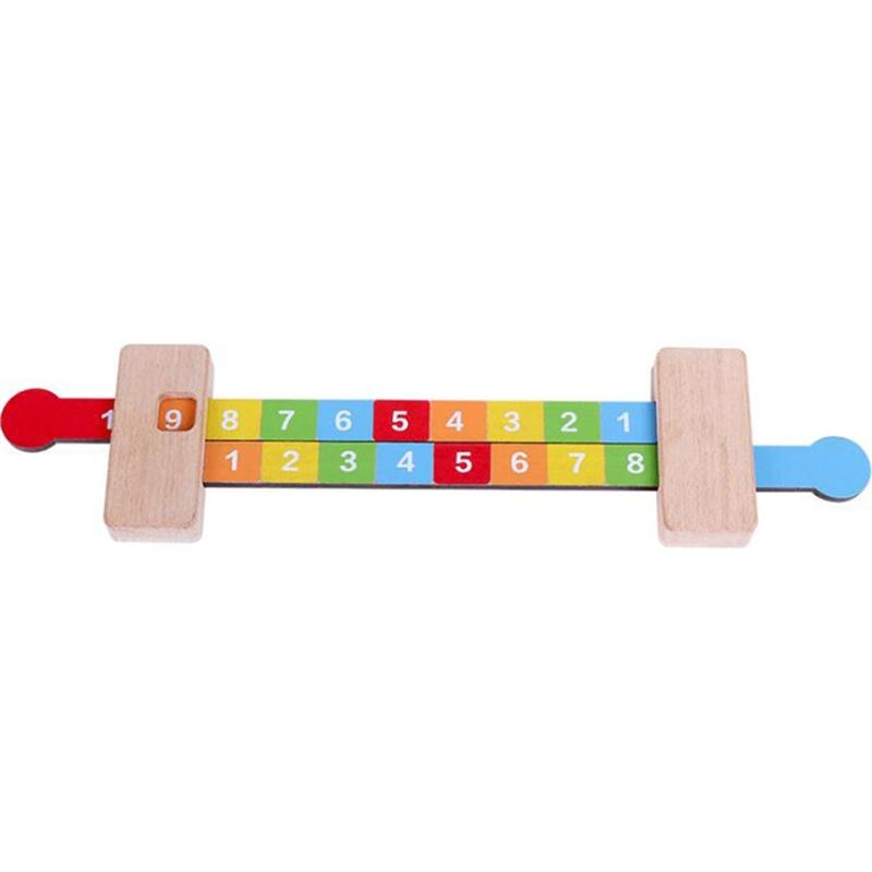 1Pc Numbers Decomposition Ruler Wooden Pulling Rul... – Vicedeal