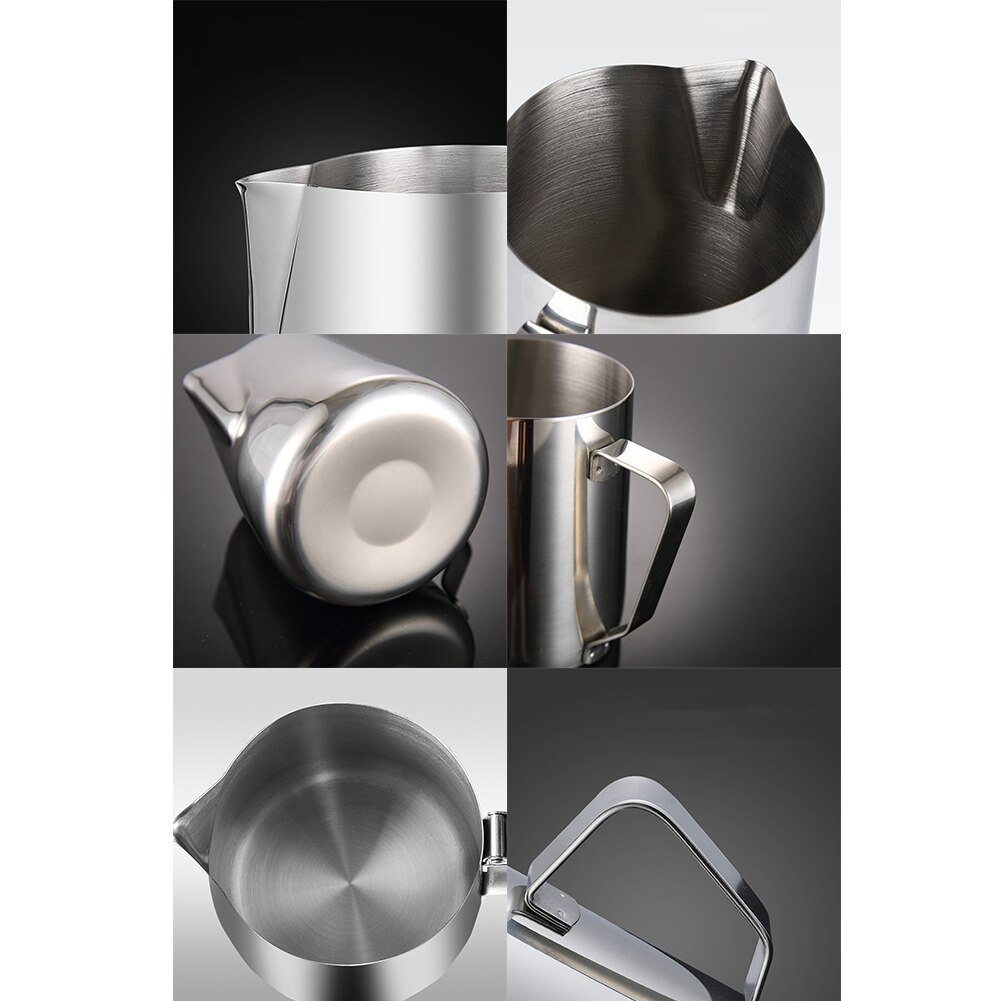 600ml 150ml Stainless Steel Milk Jug Frothing Frot... – Grandado