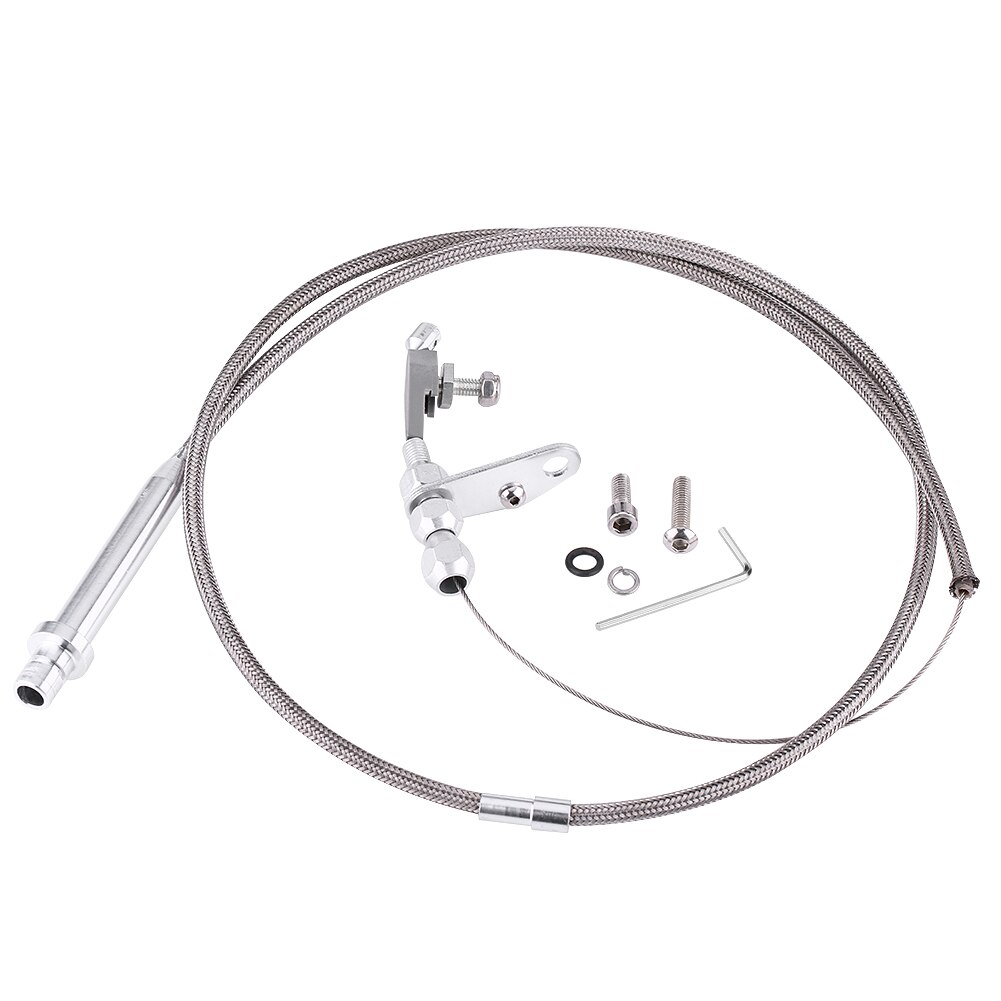 Stainless Steel Braided Transmission Kick Down Cab... – Grandado