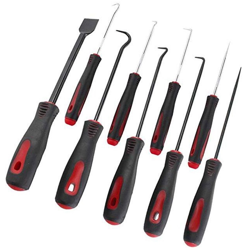 9 st skrapa krok plocka upp verktyg set plocka o-r... – Vicedeal