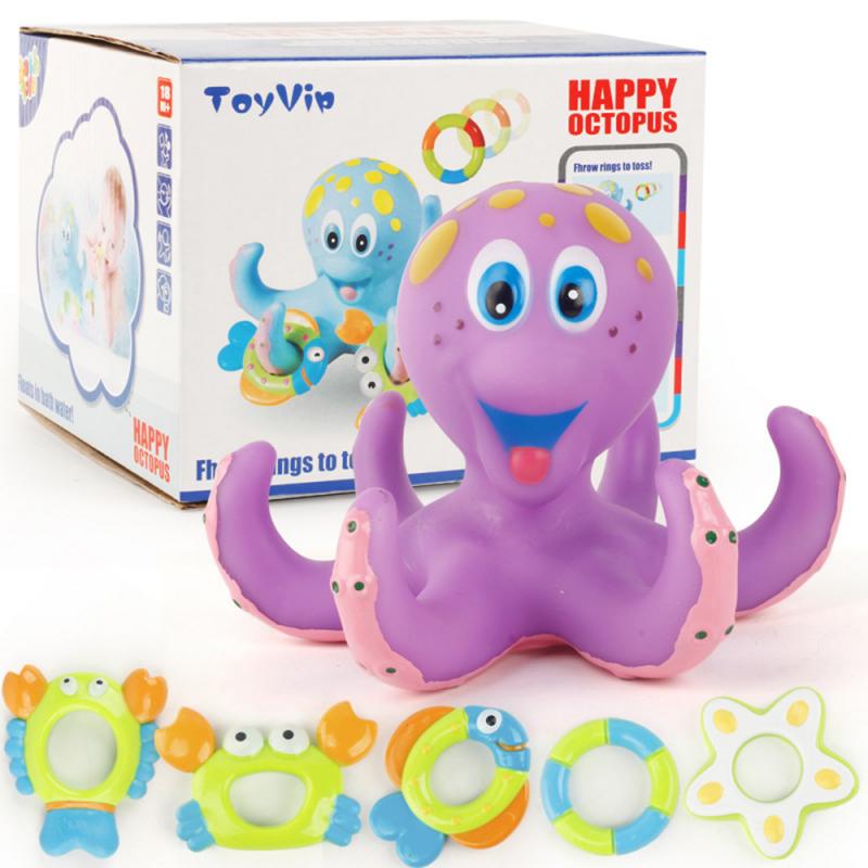 Floating Octopus Bath Toy Home For Kids Summer Saf... – Vicedeal