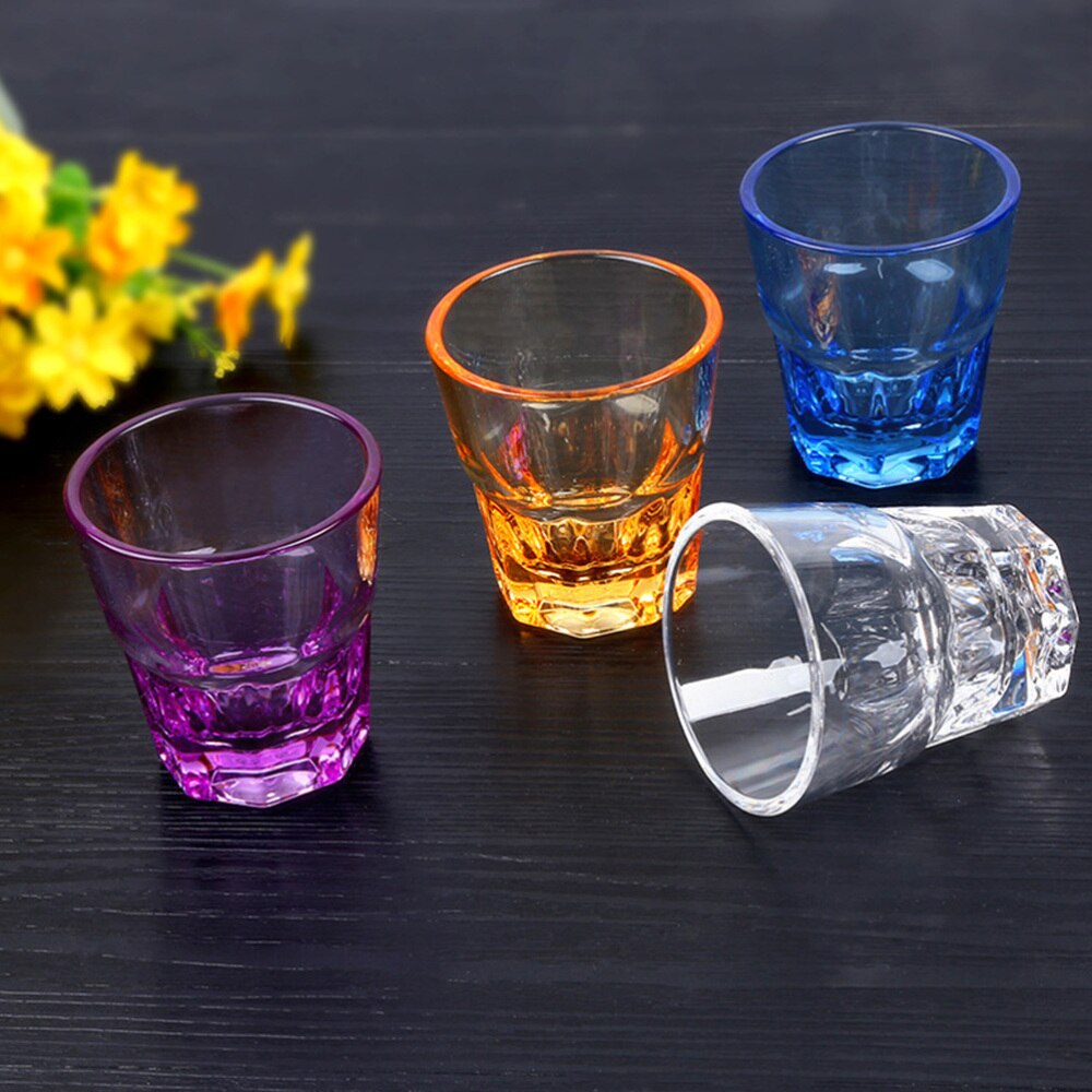 4Pcs Acryl Transparante Cups Onbreekbaar Drank Bek... – Grandado
