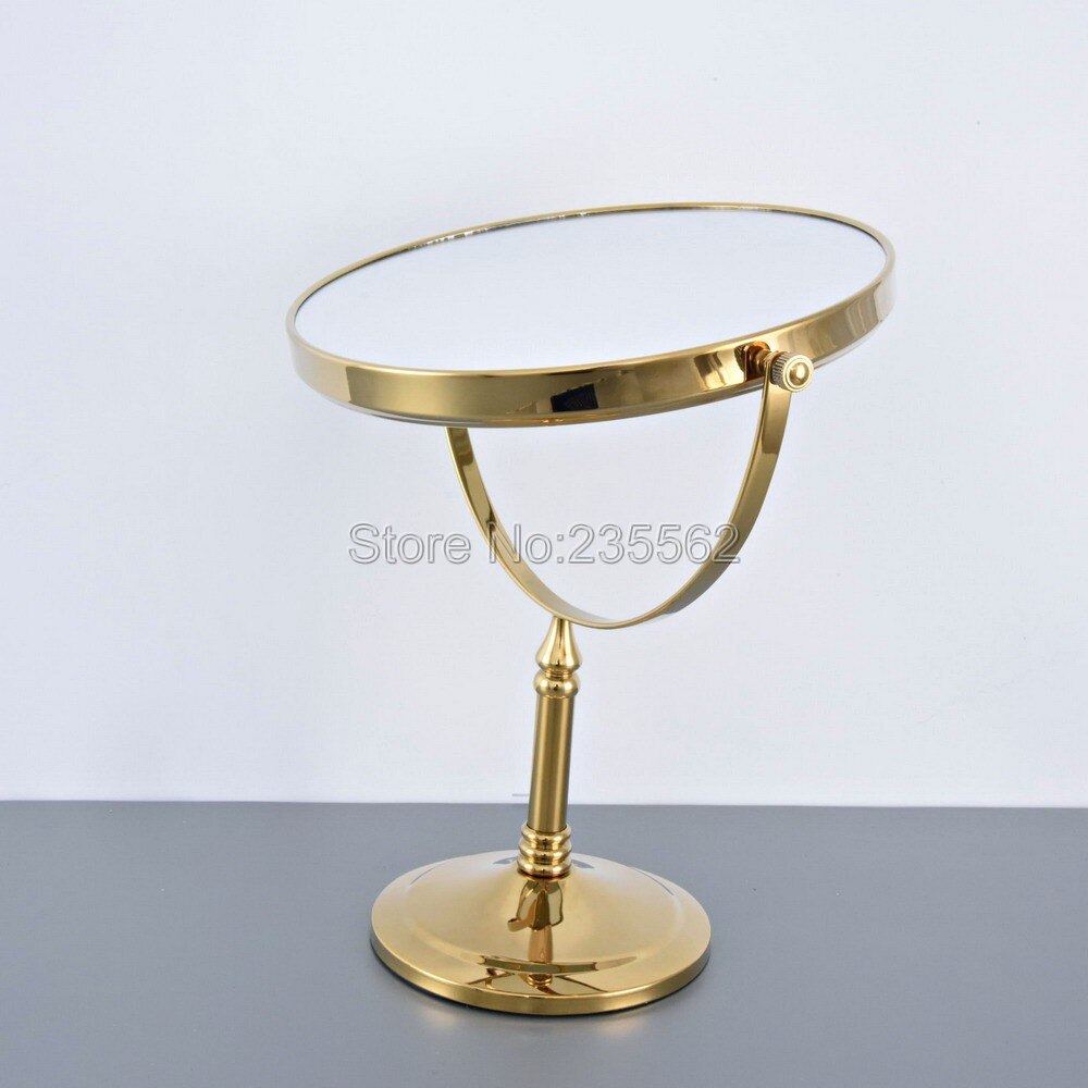 Makeup Mirror 8 inch Brass 3X/1X Magnifying Mirror... – Grandado