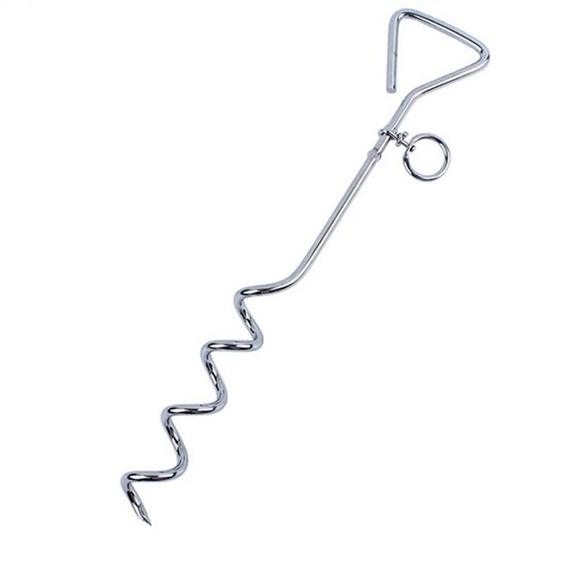 Heavy Duty Dog Tie Out Stake Pet Leash Anchor Stak... – Grandado