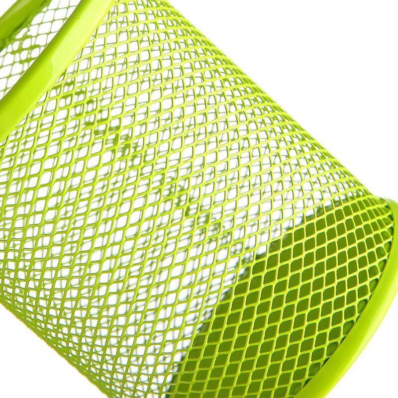 Metal Mesh Square Pen Pot Case Pencil Holder Offic... – Vicedeal