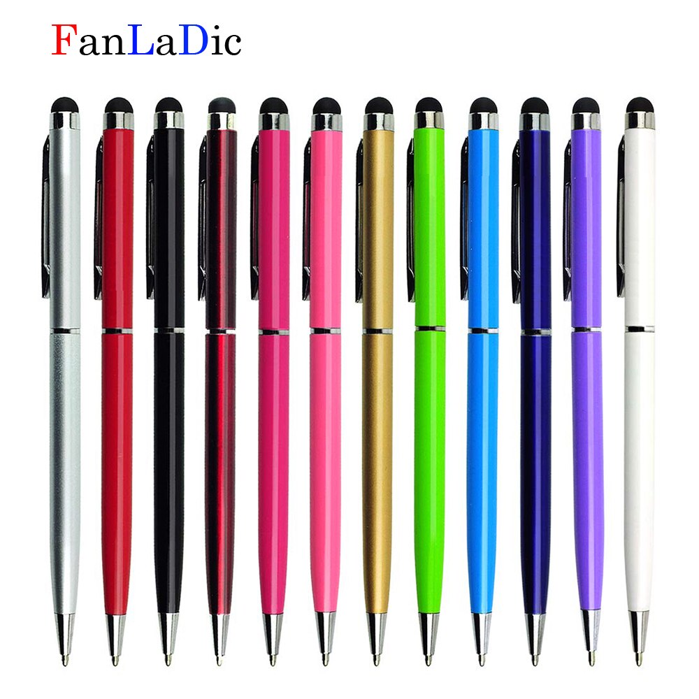 10pcs/set Universal 2 in 1 Metal Stylus Pens with ... – Vicedeal