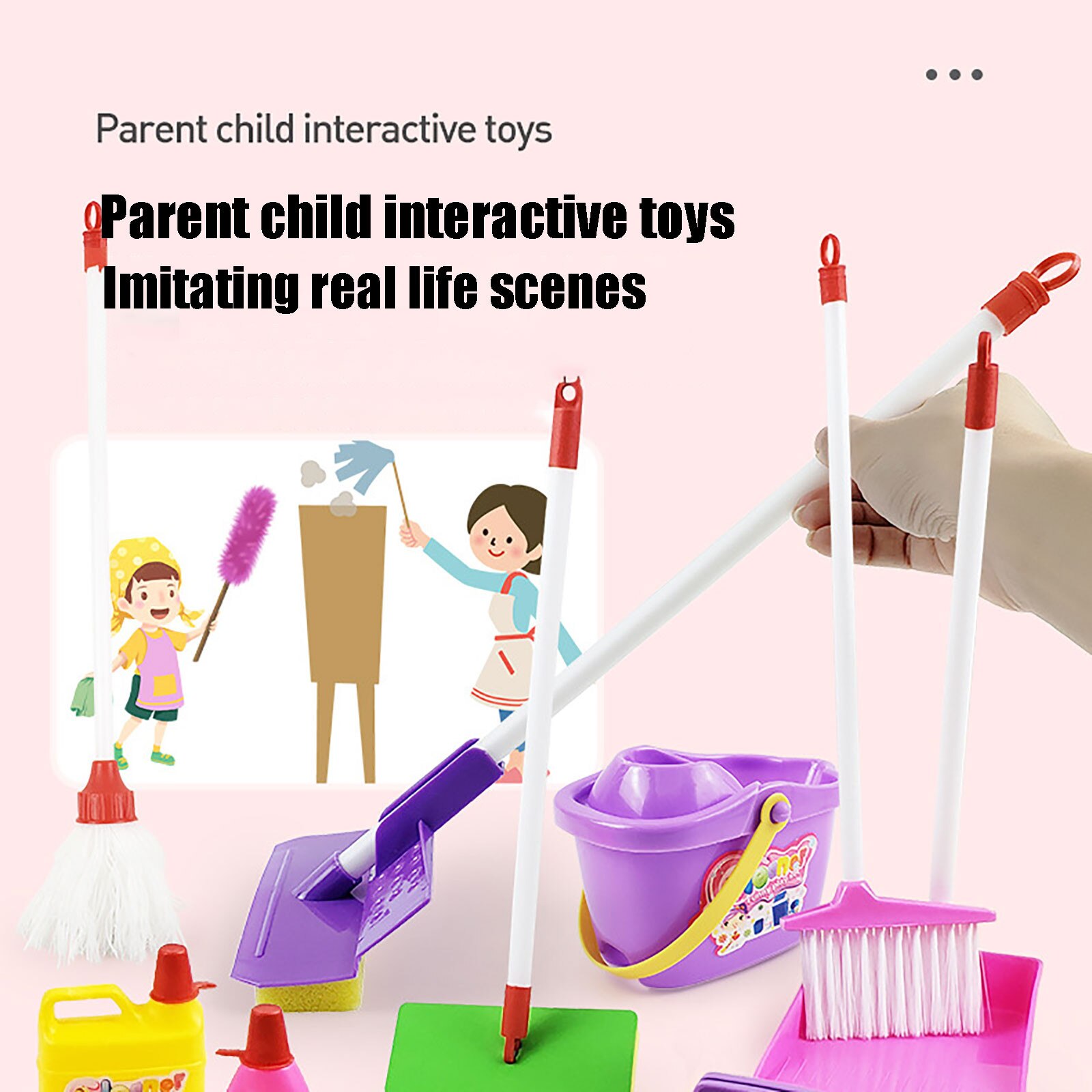 Children's Cleaning And Sanitation Toy Set Simulat... – Grandado