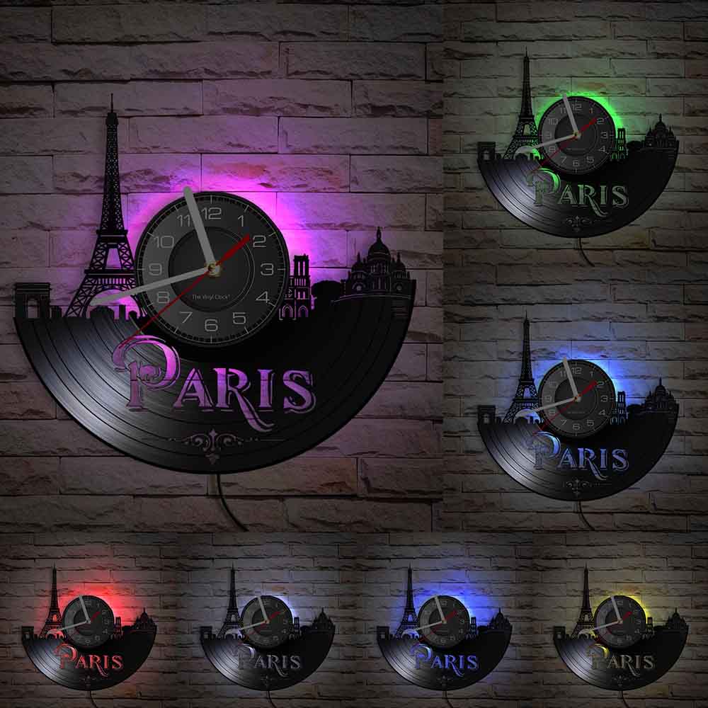 Paris Vintage Wall Clock For Living Room French Ho... – Grandado