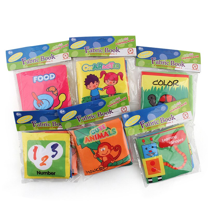 Baby Educational Cloth Books Toy Newborn Training ... – Grandado
