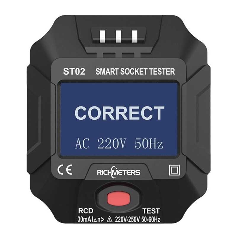110V-250V Smart Socket Tester, Digital Voltage and... – Vicedeal