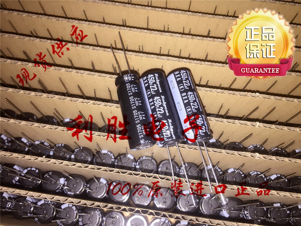 10 st japan rubycon bxa 450 v 22uf 12.5 x 35mm ele... – Grandado