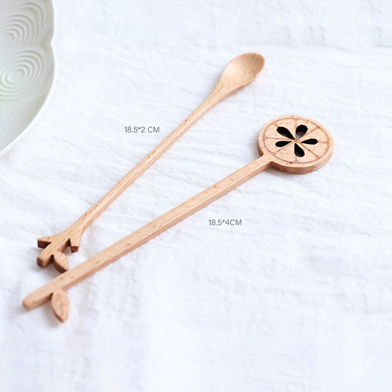 Japanese Coffee Spoon Lemon Shape Tree branch Shap... – Vicedeal
