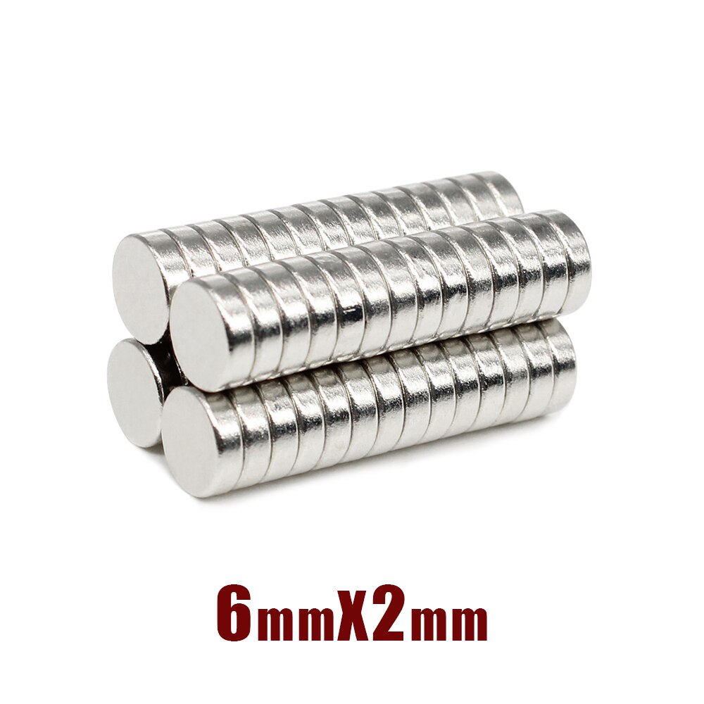 50/100/200/300/500/1000 pièces 6x2 Mini aimants ro... – Grandado