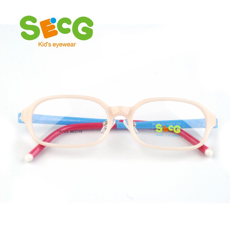 SECG Flexibele Lente Scharnier Kids Frame Optische... – Grandado