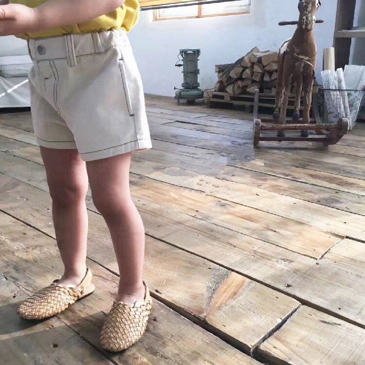 Toddler barn shorts sommar casual jeans för pojkar... – Grandado