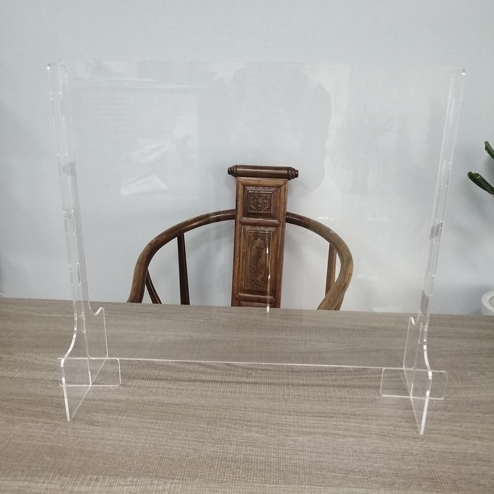 Acrylic Sneeze Guard Shield Clear Perfection Recep... – Grandado