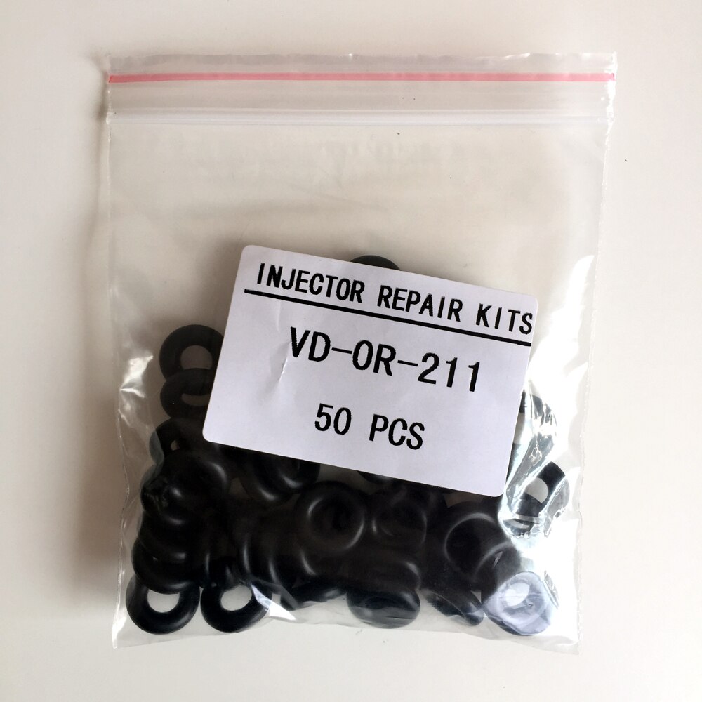 50 Pcs Brandstofinjector Rubber Oring Seals Top Br... – Grandado