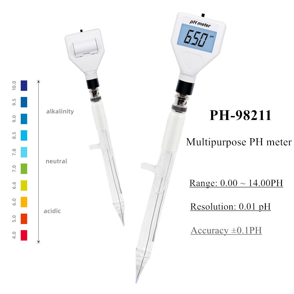 PH-98211 Digital Multipurpose PH Meter Acidity Met... – Vicedeal