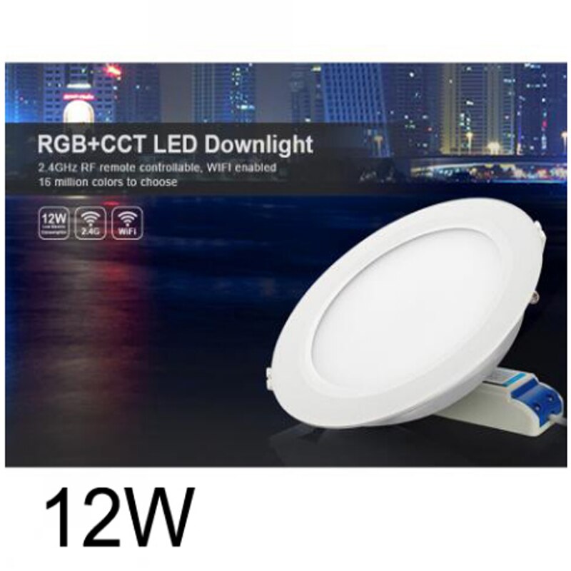 AC 85-240V Mi Light RGB CCT dimmable 2.4G LED Down... – Grandado