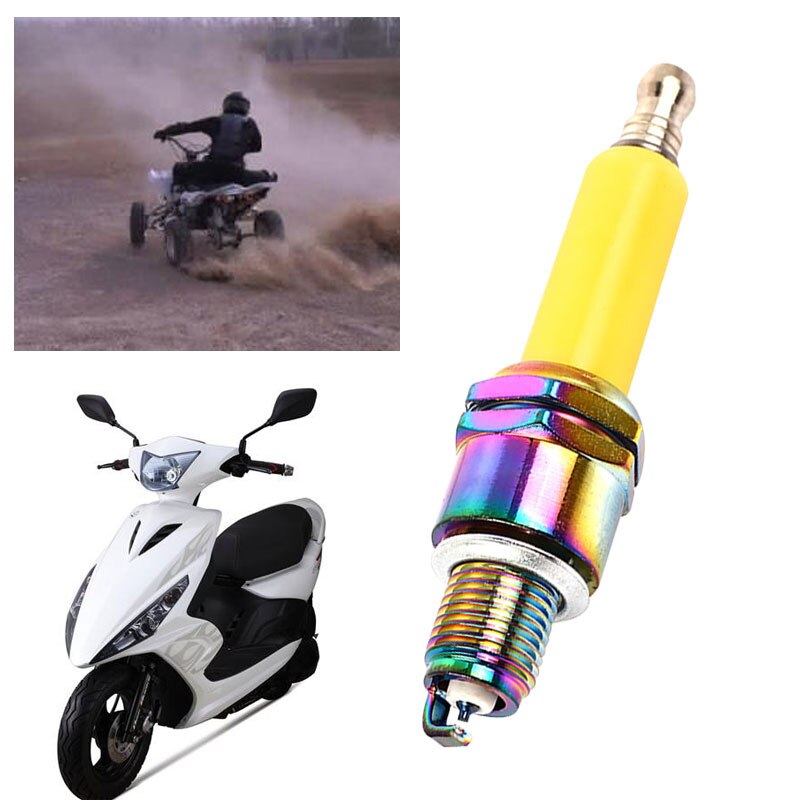 VEHEMO Alloy Spark Plug Scooter Ignition Moped Iri... – Grandado