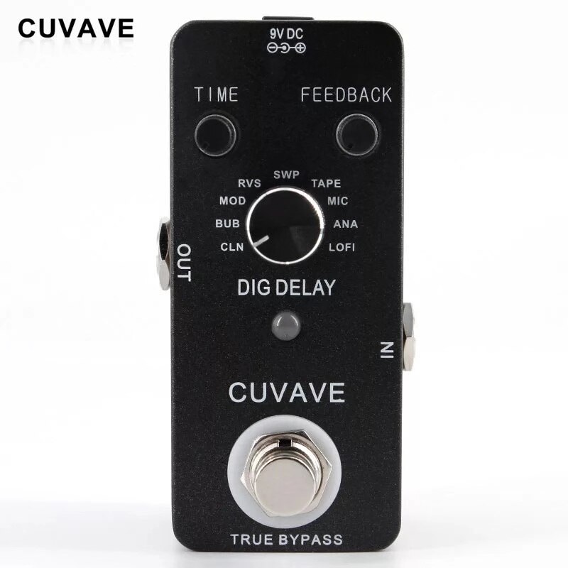 CUVAVE DIG Reverb Guitar Effect Pedal with 9 Rever... – Grandado