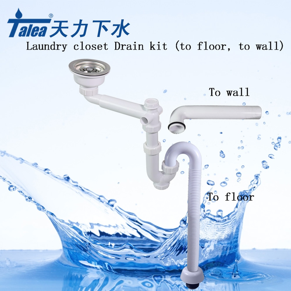 Talea Laundry closet Drain Kit Drain Set with Drai... – Vicedeal