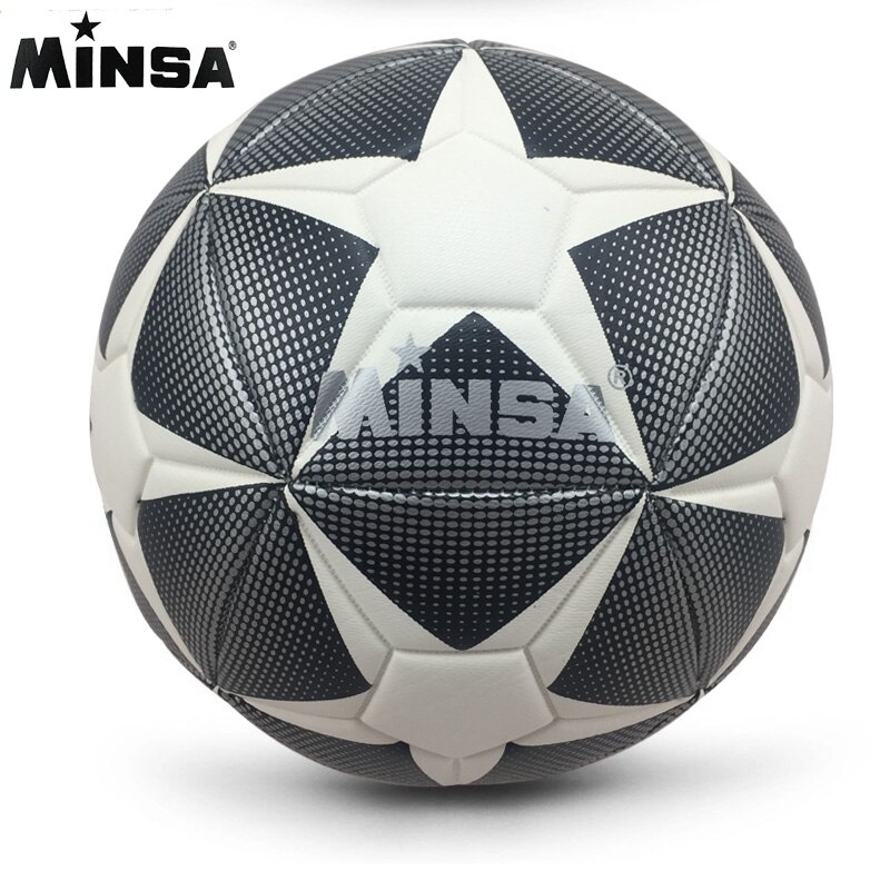 MINSA Size 5 PU Soccer Ball Football Ball for Matc... – Grandado