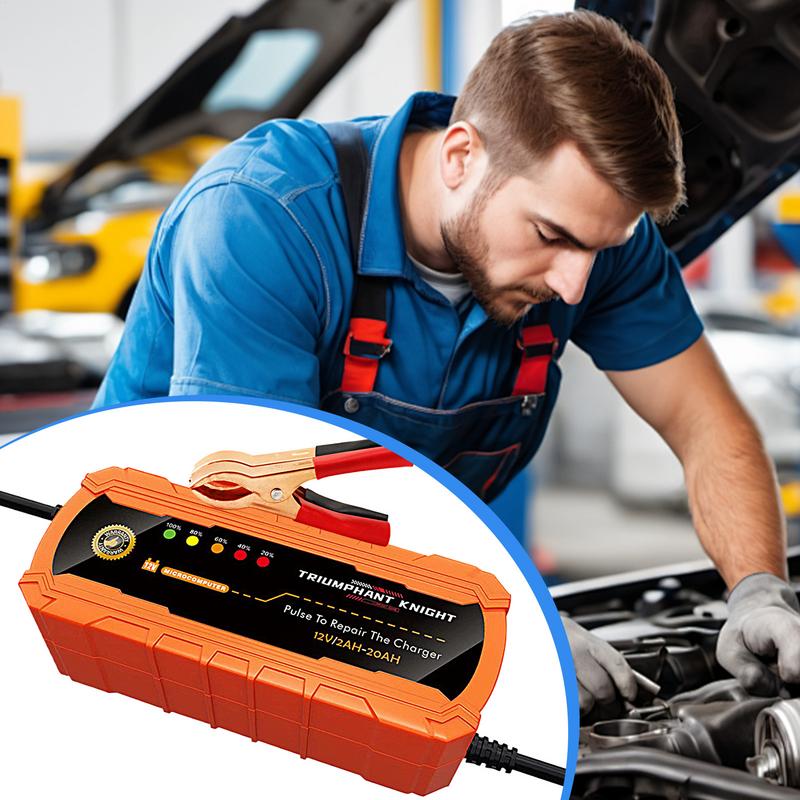 Slimme auto-acculader Pulslader Slimme oplader Loo... – Vicedeal