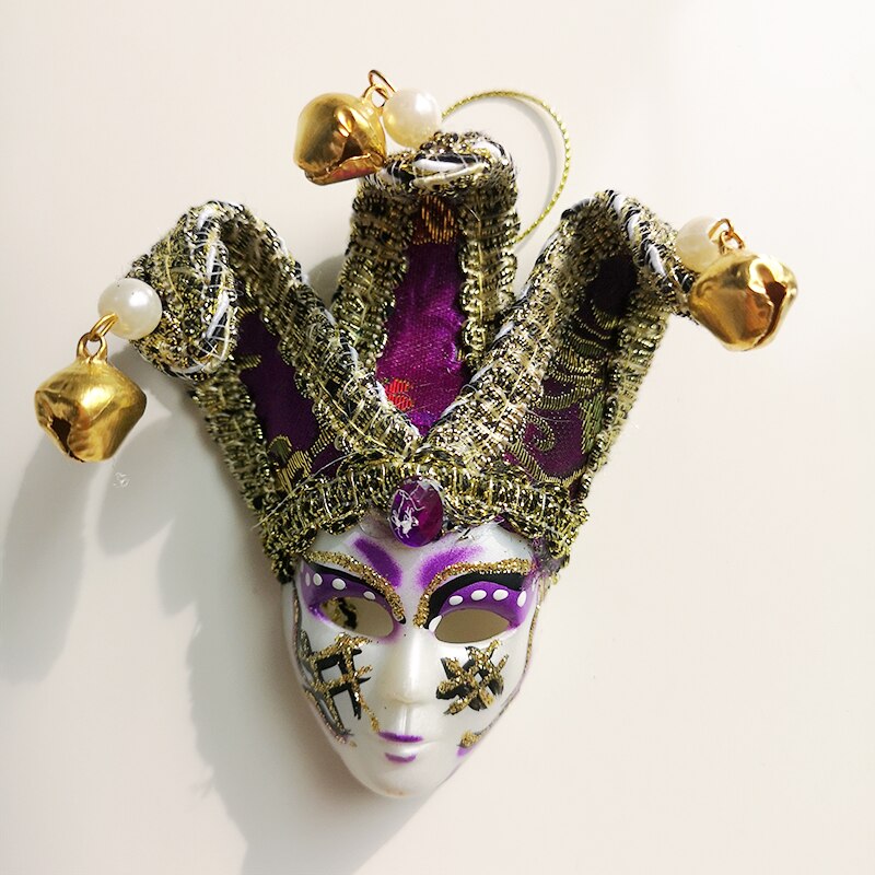 Handmade Painted Venice Mask, Italy 3D Resin Fridg... – Grandado