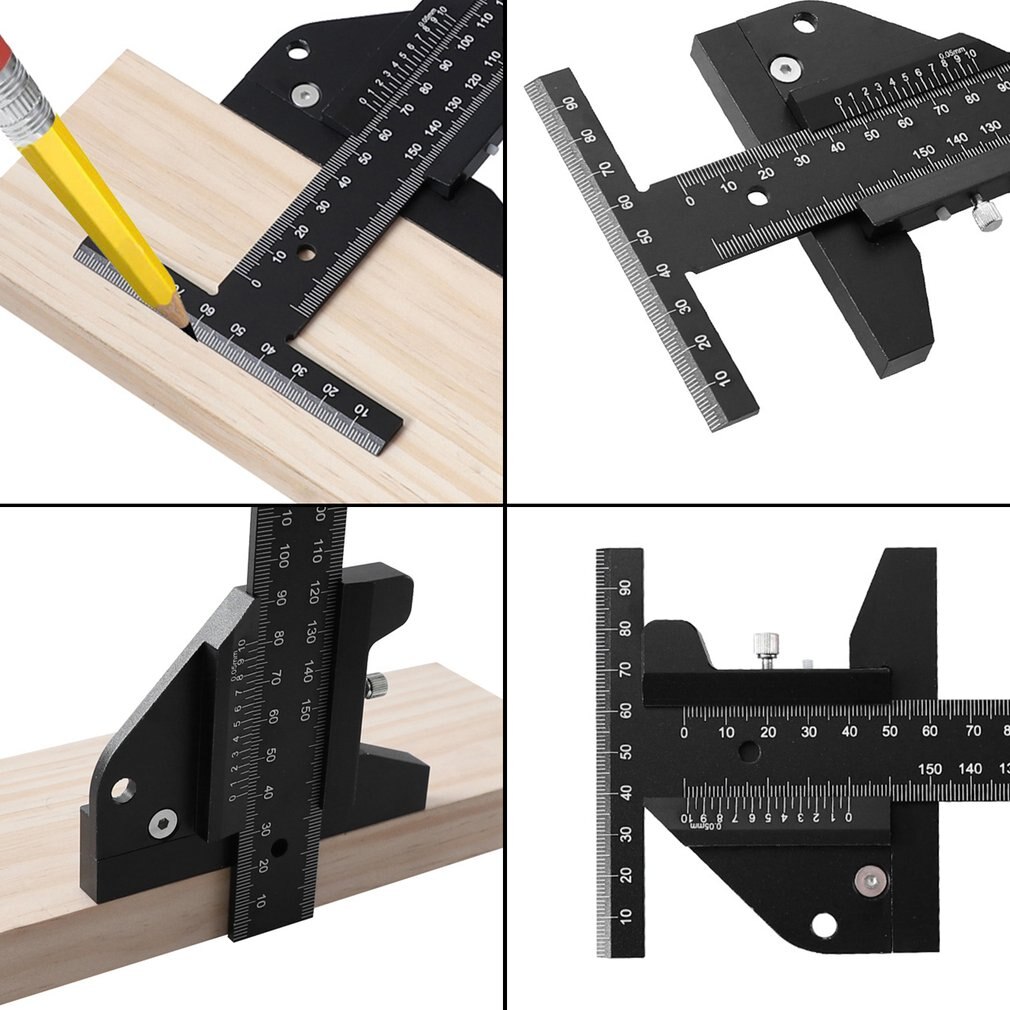Multifunction Woodworking Scriber Gauge Aluminum S... – Grandado