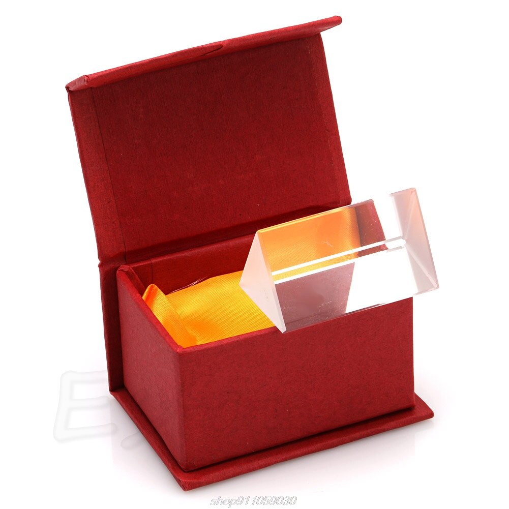 5cm Triangular Prism Teaching Optical Glass Triple... – Grandado