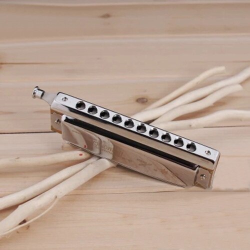 10 Hole/40 Tone HERO Harmonica Chromatic Wind Inst... – Grandado